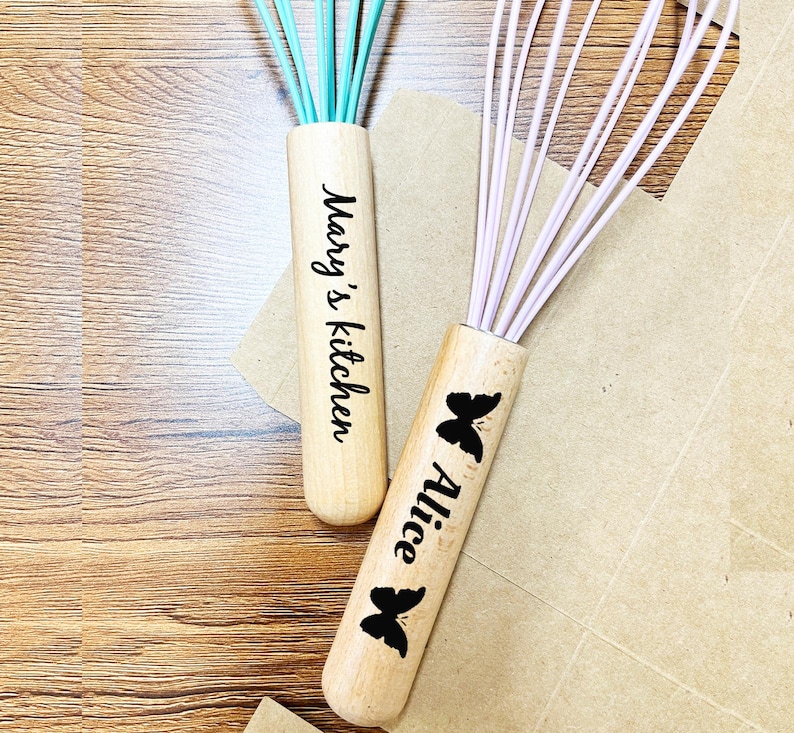 Personalized Kitchen Whisk, Custom Baking Tool, Egg Beater, Egg Whisk ...