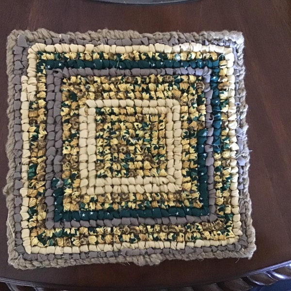 Locker Hooked Rug - Etsy