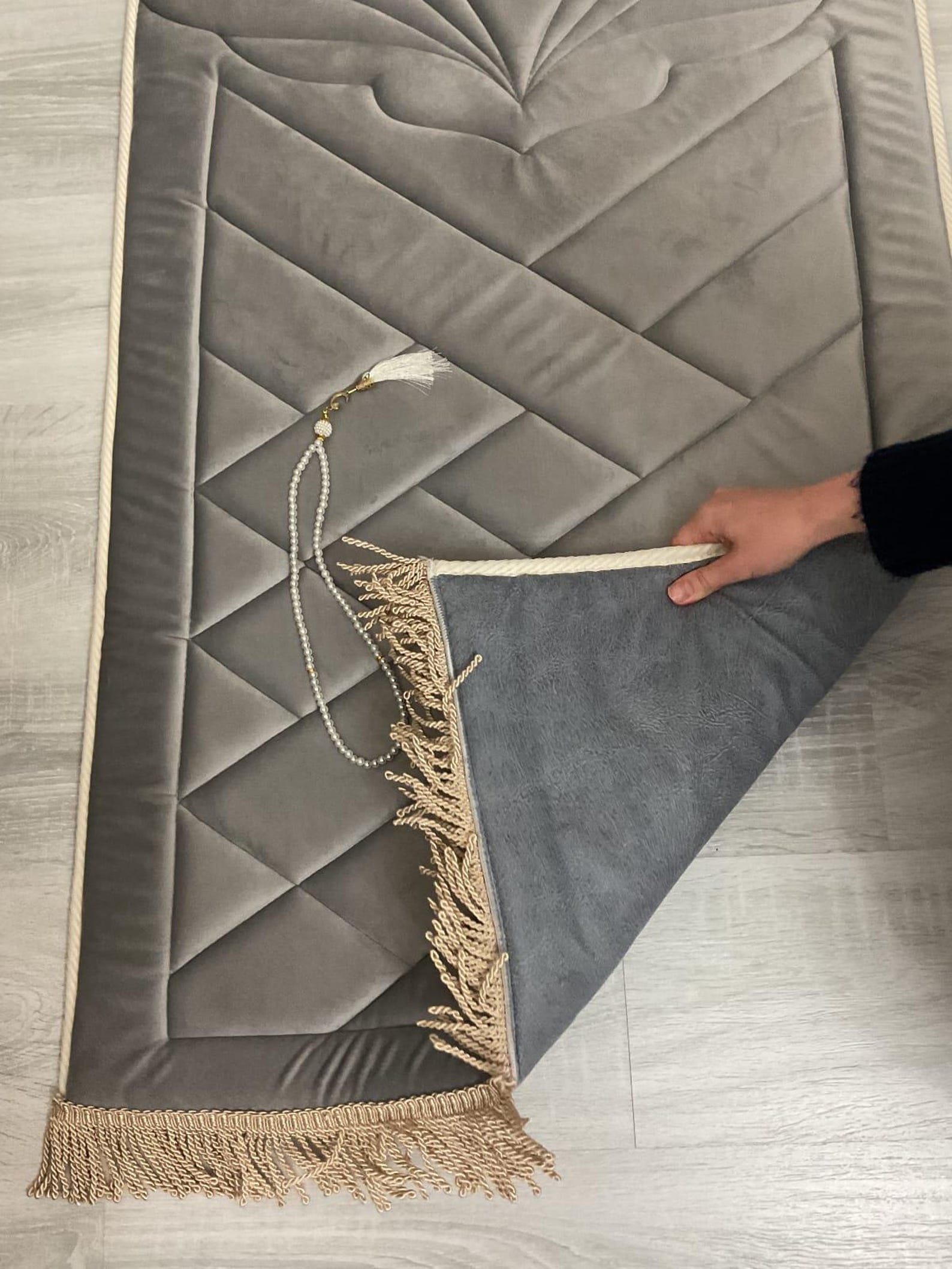 Foam Padded Prayer Mat, Luxury Prayer Mat, Thick Prayer Mat, Muslim ...