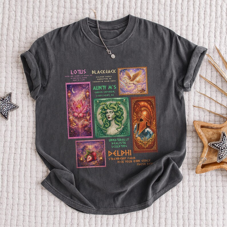 Percy Jackson Camp Comfort Colors Shirt – Half Blood Chronicles Shirt ...