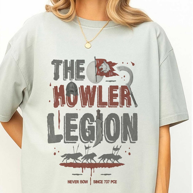 The Howler Legion, Red Rising, Sevro, Darrow, Bookish T-shirt, Comfort ...