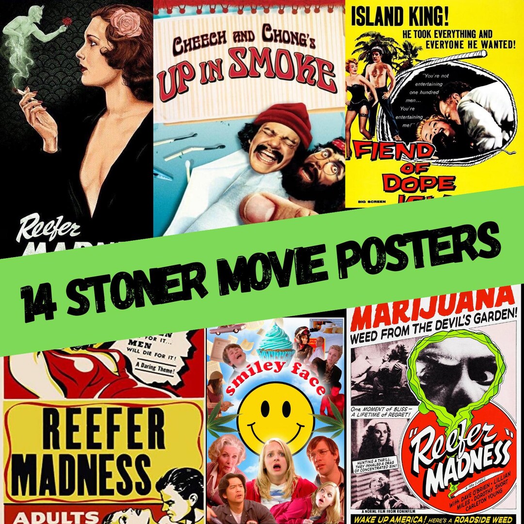 14 Pcs Stoner Movie Posters Bundle, 420 Posters, 420 Bundle, Cannabis Wall Art - Etsy