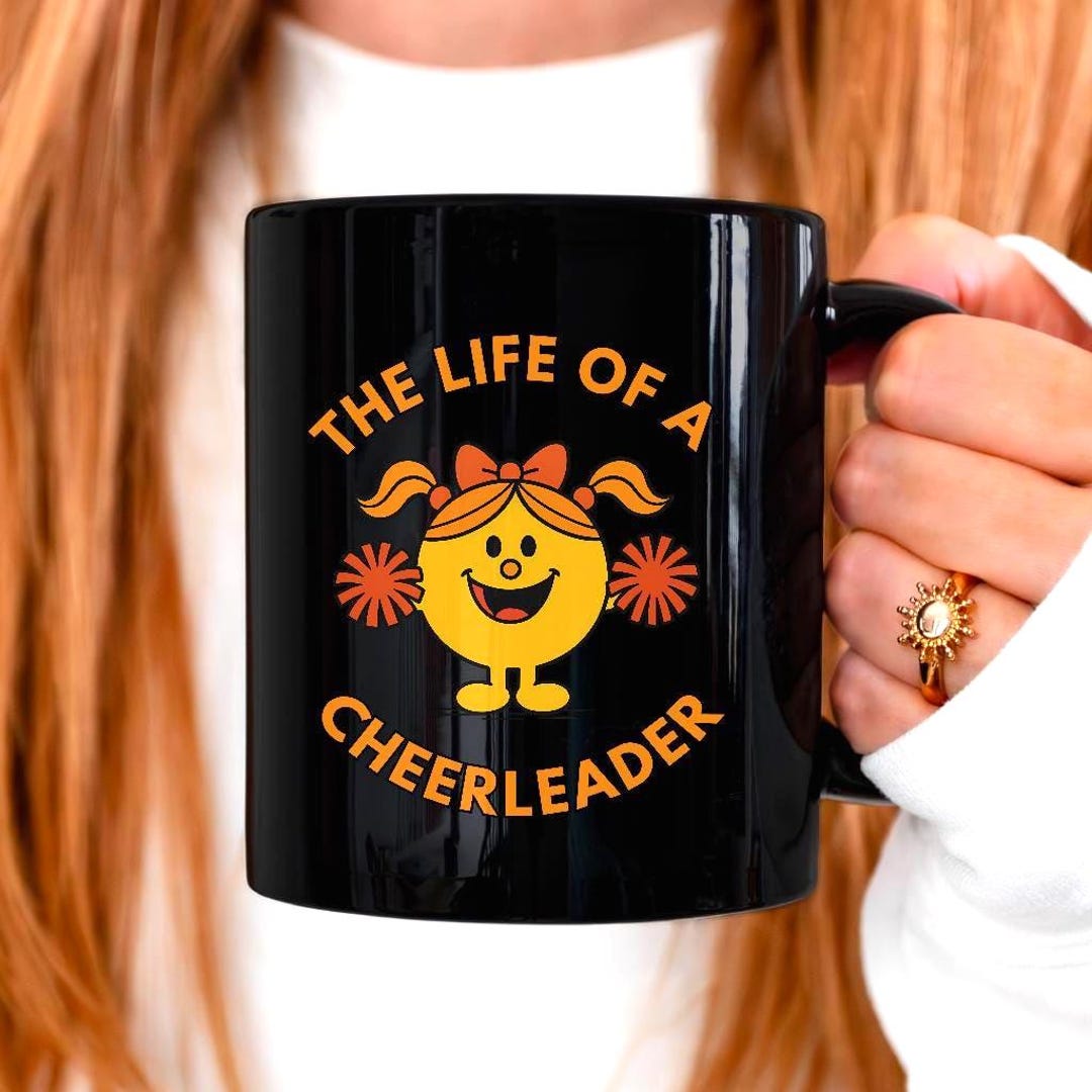 Life of a Cheerleader Mug - Custom Cheer Coach or Cheerleader Gift - Etsy