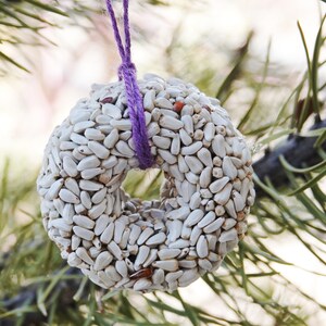 Wreaths Donuts Bulk Bird Seed Feeders Dozen Ornaments No - Etsy