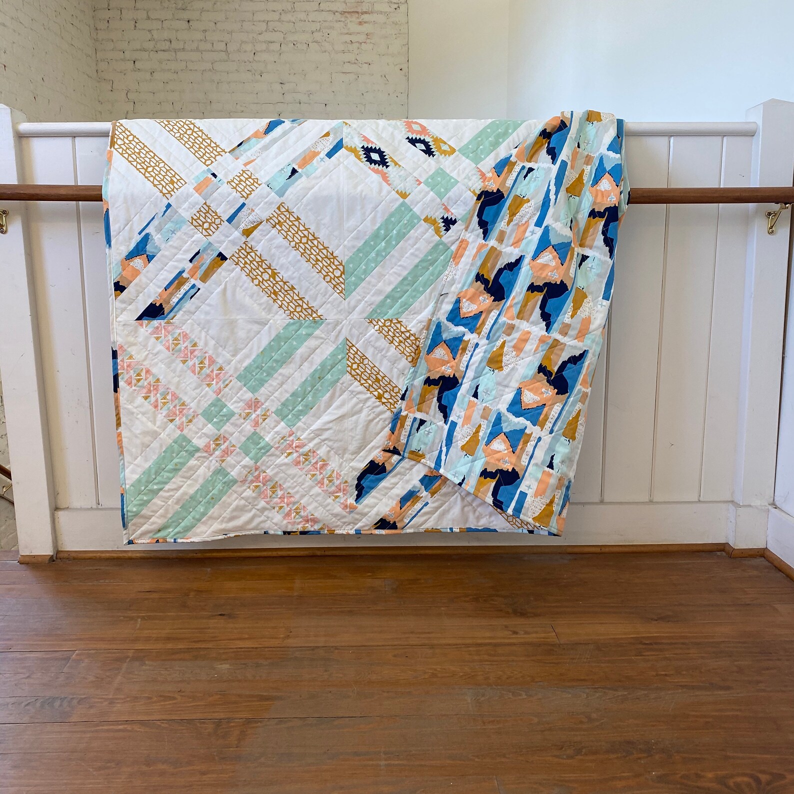 Blue Ridge Basket Quilt Pdf Sewing Pattern - Etsy