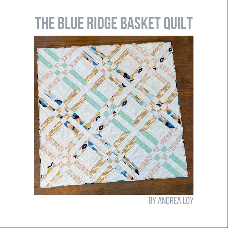 Blue Ridge Basket Quilt Pdf Sewing Pattern - Etsy