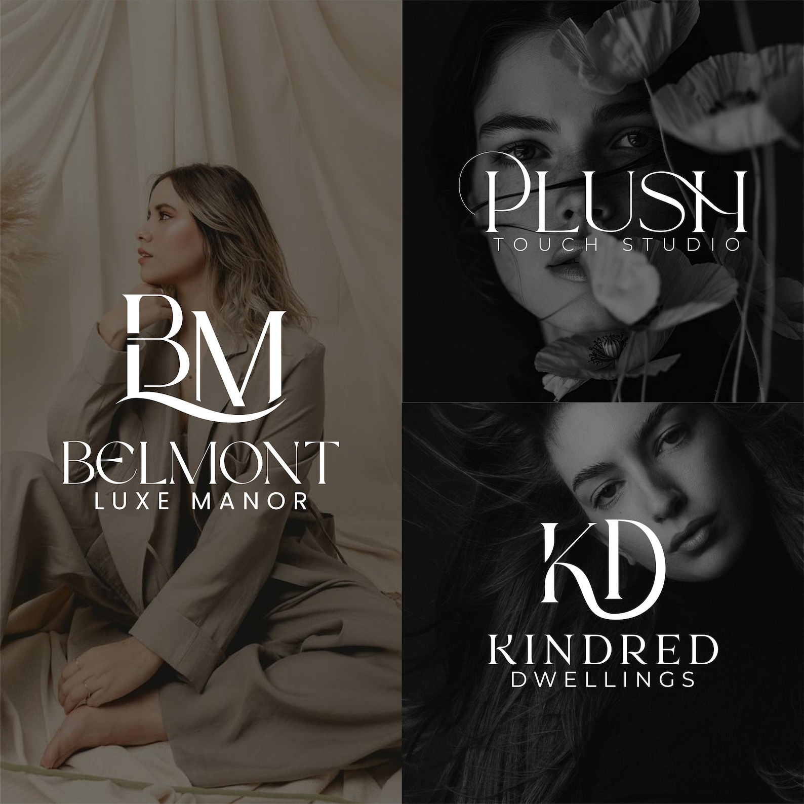 Custom Logo Design | Personalized Monogram Logo | Luxury Initial ...