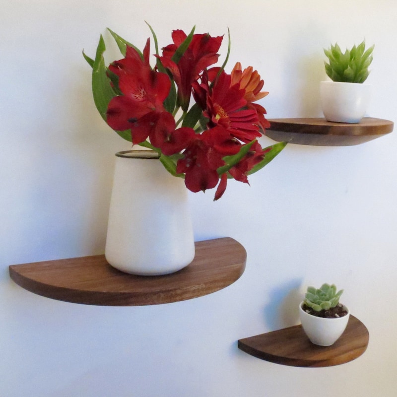 Semi Circle Shelf - Etsy