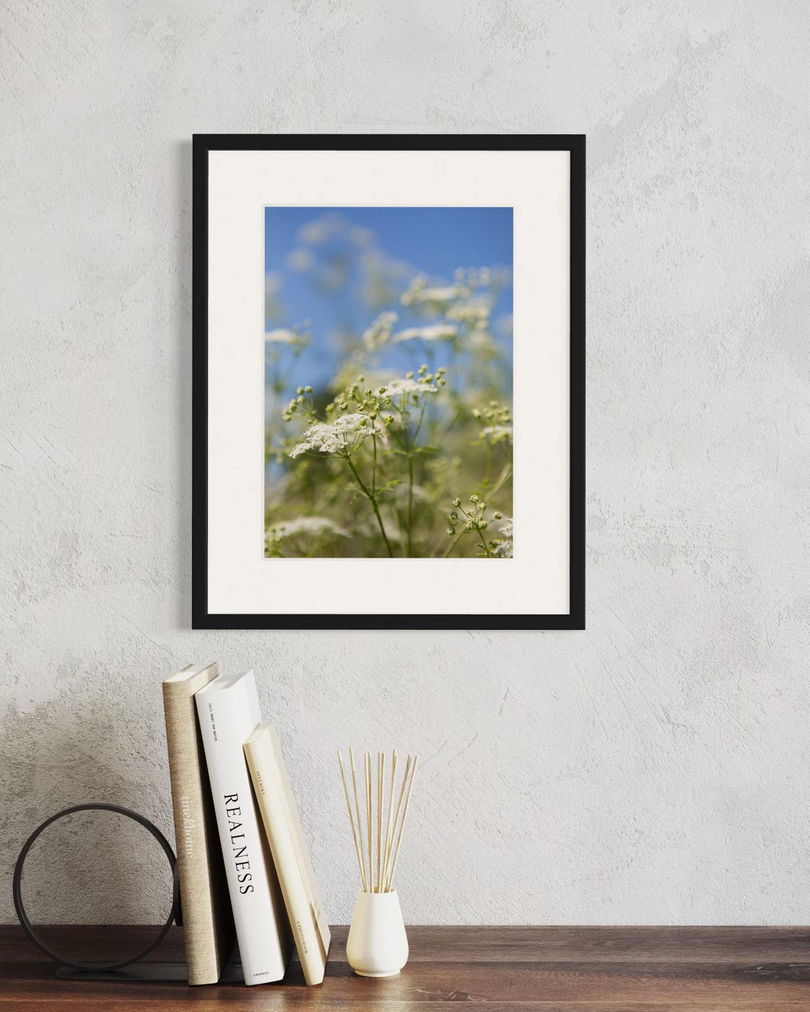 Cow Parsley Wall Art Print, Cow Parsley Photograph, Countryside ...