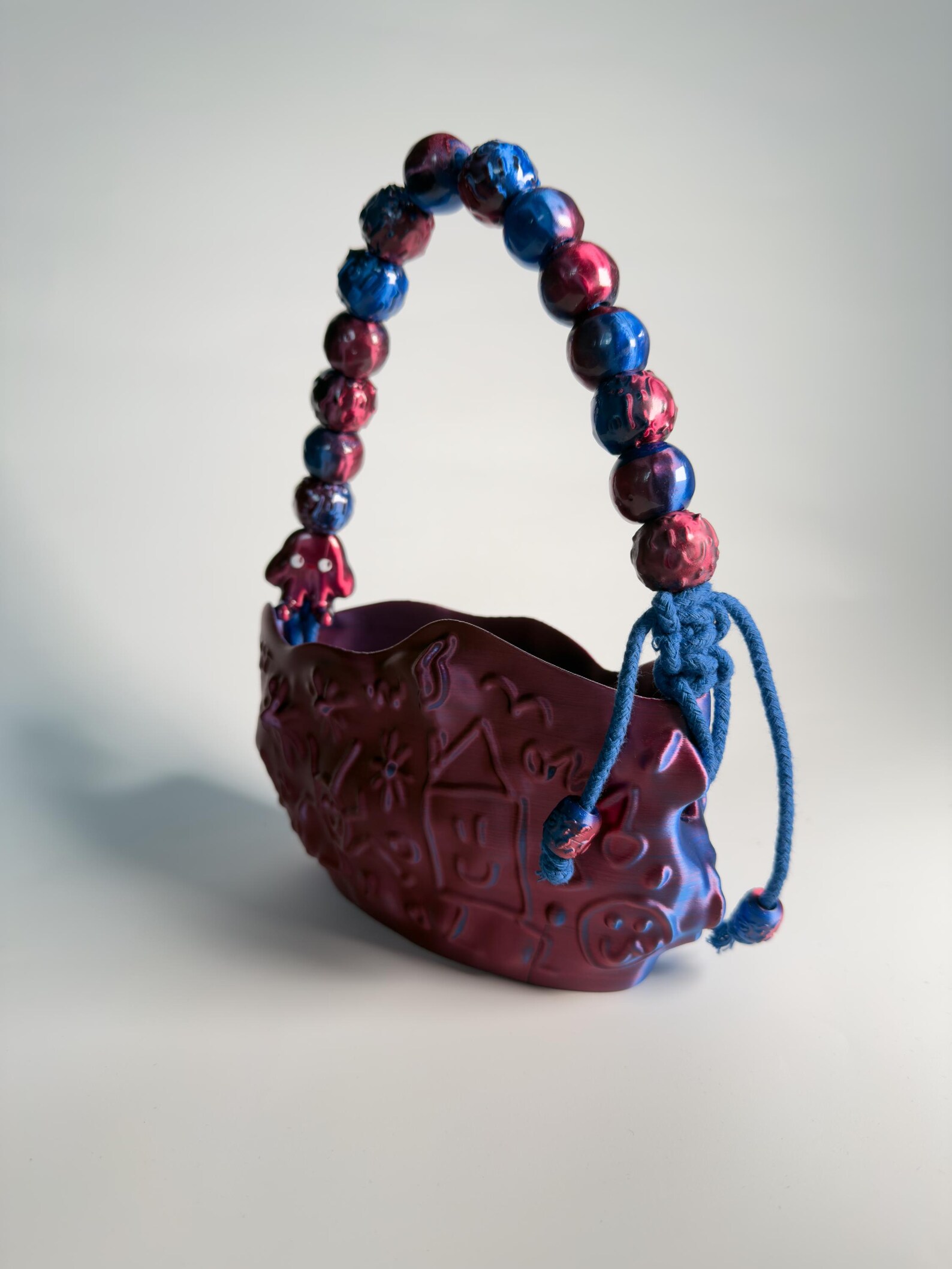 3D Printed Bead Bag With Studio Giggly Character Original Design | Duo ...