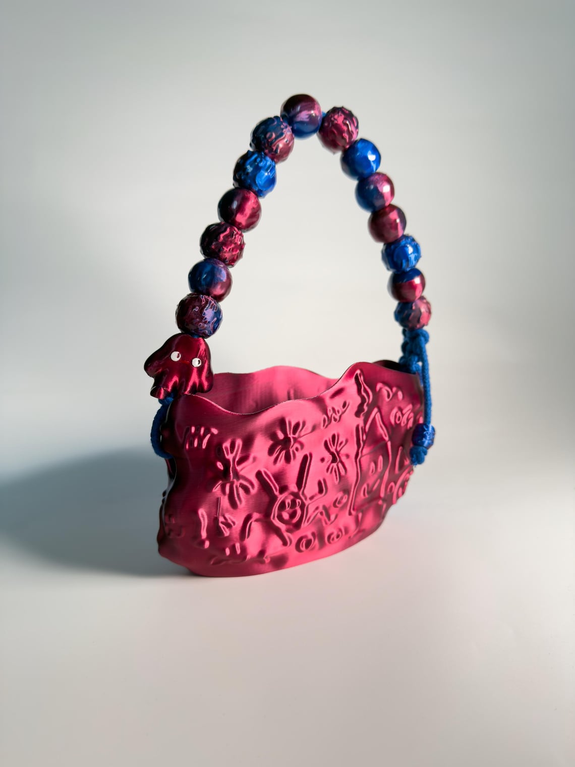 3D Printed Bead Bag With Studio Giggly Character Original Design | Duo ...