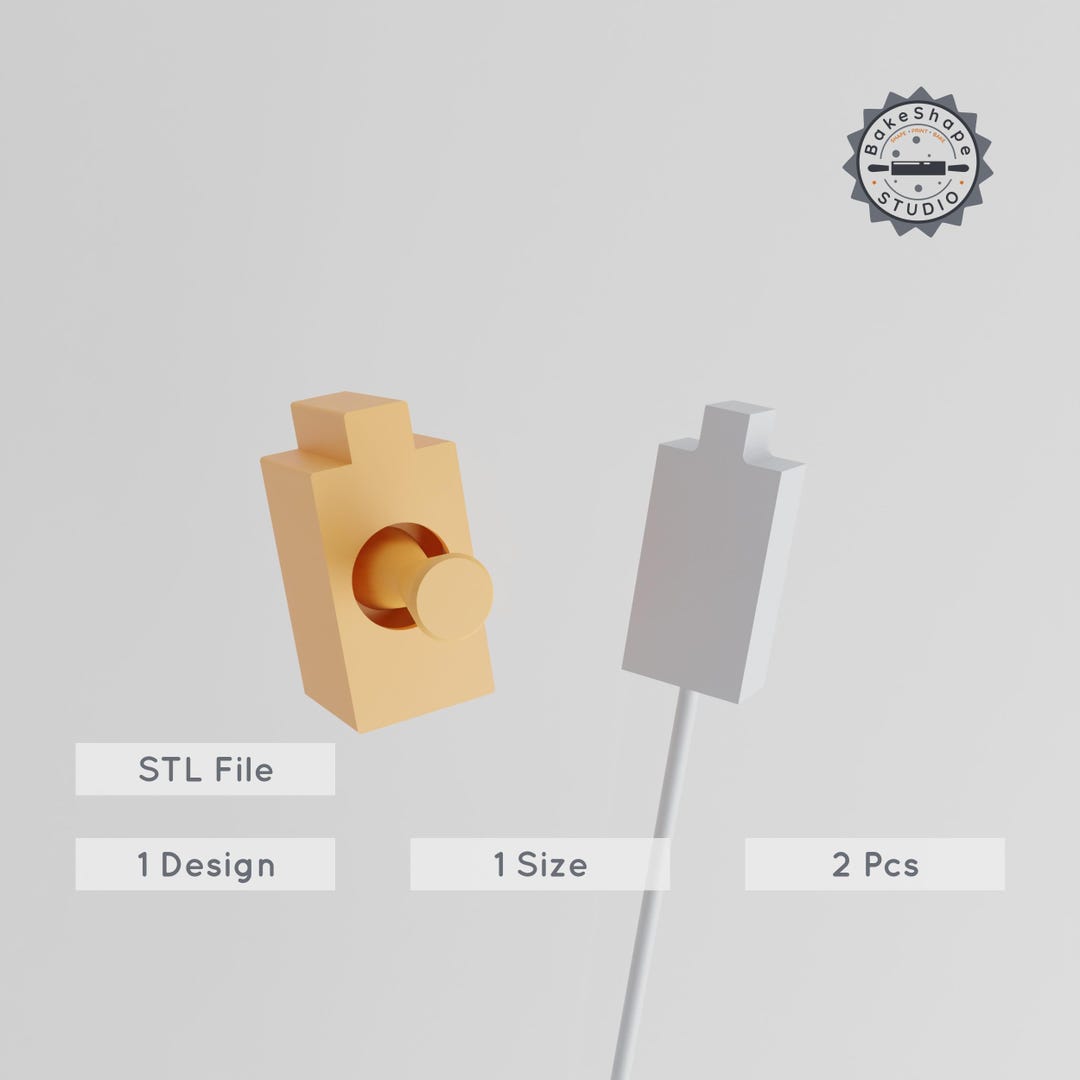 Battery Cake Pop Mold STL, Electric Charge Shape 3D Print, Instant ...