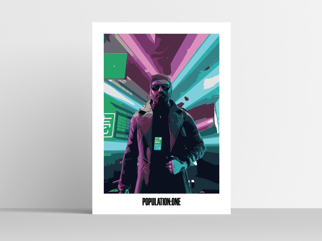 Printable A2 Game Population:one Poster | Digital Download | Gaming ...