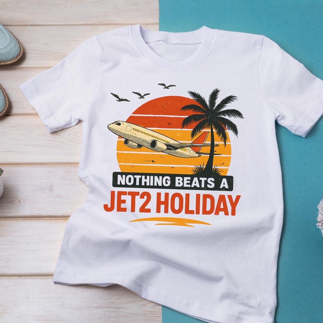 Nothing Beats A Jet2 Holiday Design Vintage T-shirt, Unisex Cotton Tee ...