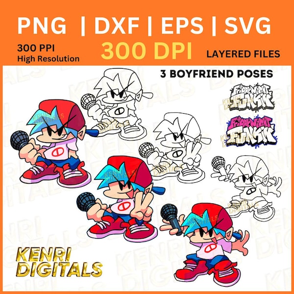 Fnf Papercraft - Etsy