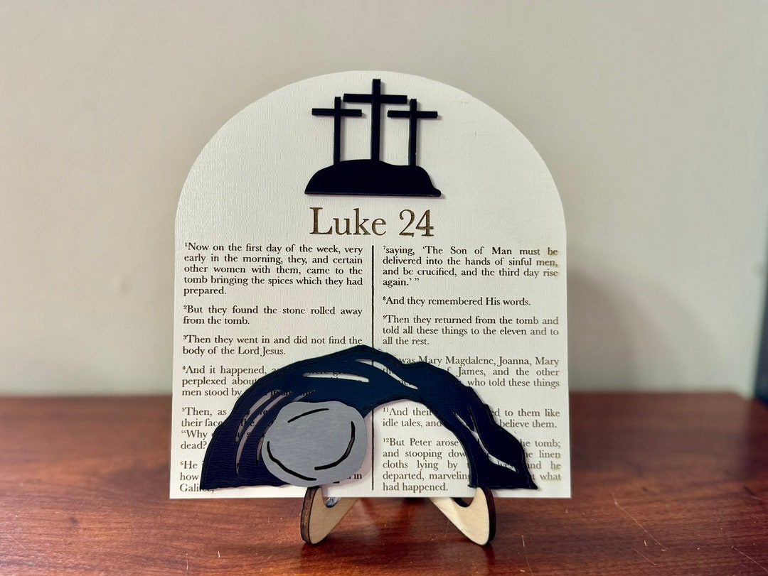 The Empty Tomb, Luke 24, Religious, Easter, Digital Download, SVG PDF ...