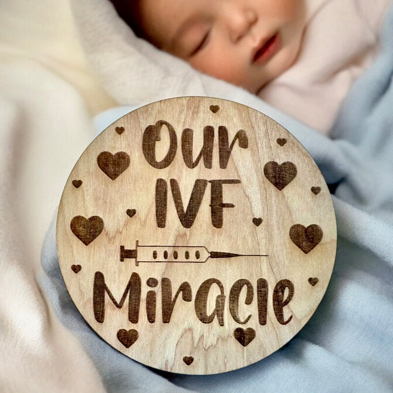 Ivf Baby Announcement - Etsy