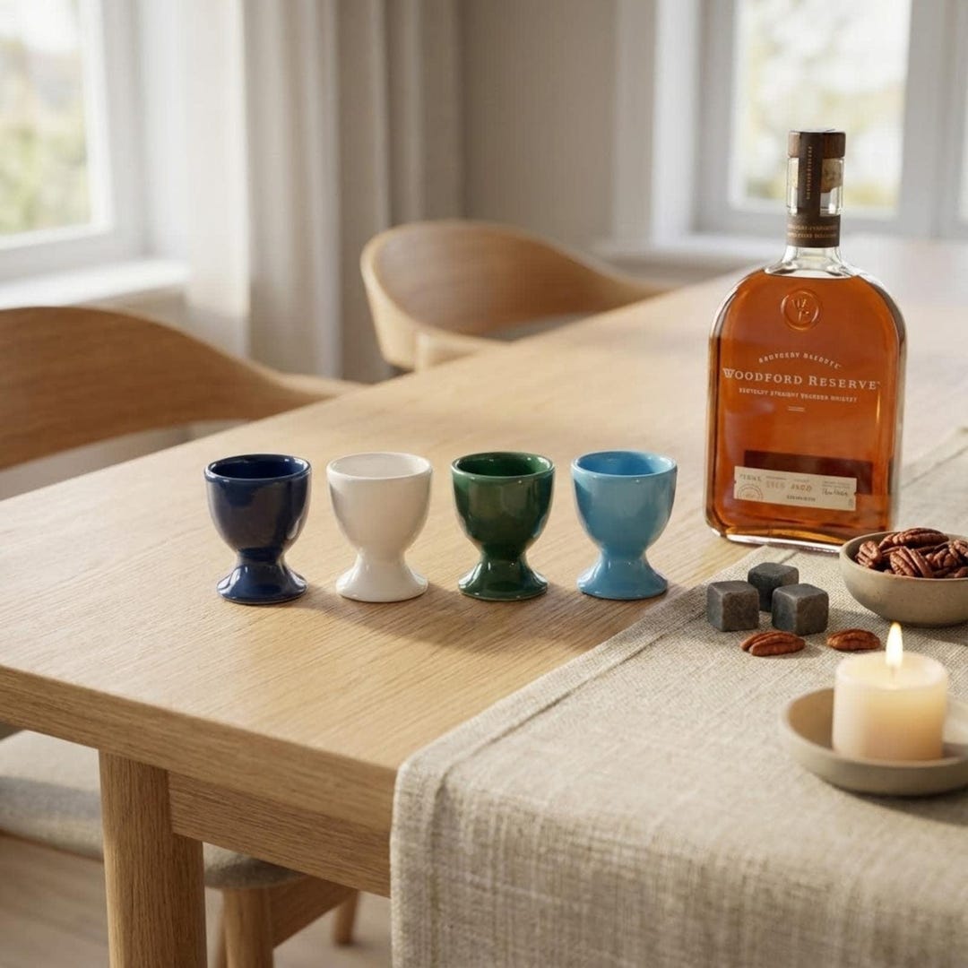 Handmade Moroccan Ceramic Shot Glass Set, Colorful Glazed Shot Cups ...