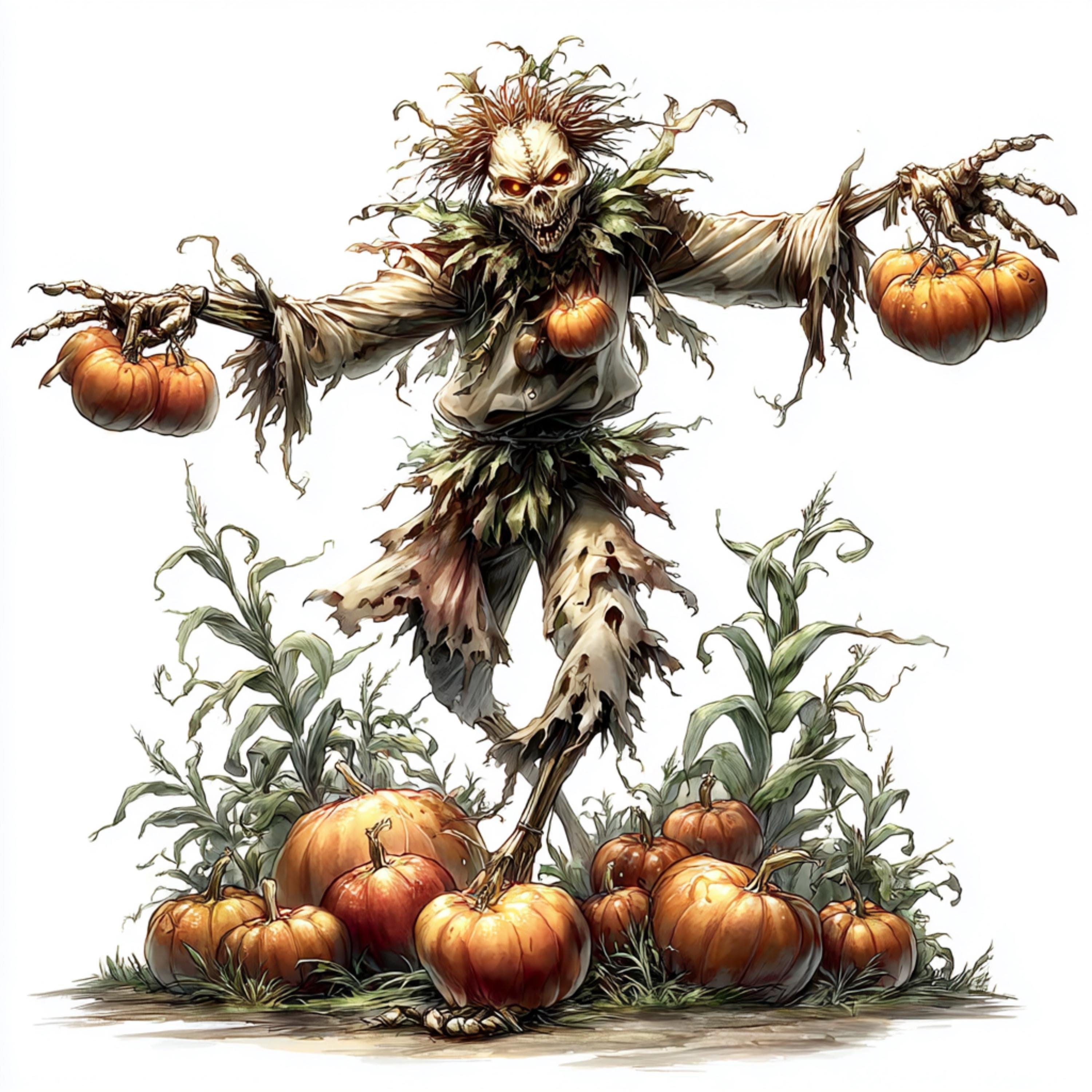 16 PNG Scary Scarecrow Clipart Pumpkin Patch Scarecrow Scarecrow ...