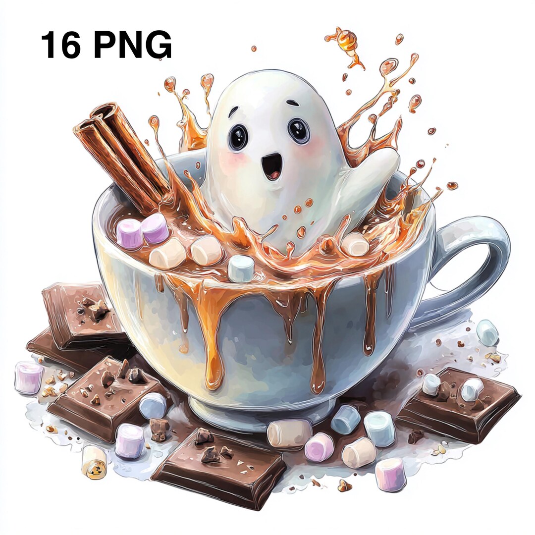 16 PNG Halloween Drink Clipart Halloween Latte Halloween Ghost ...