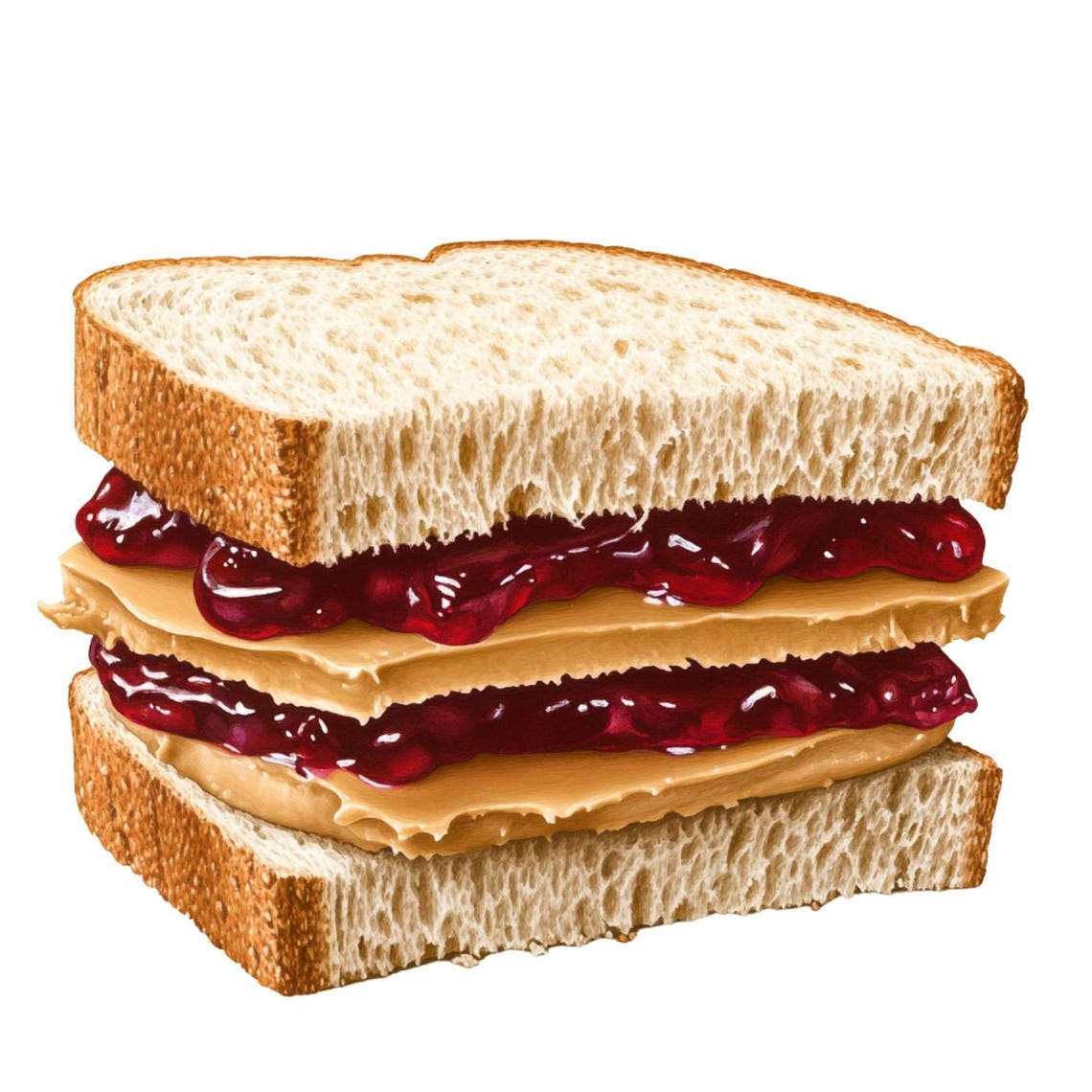 13 PNG French Toast Clipart Breakfast Food Watercolor Peanut Butter and ...