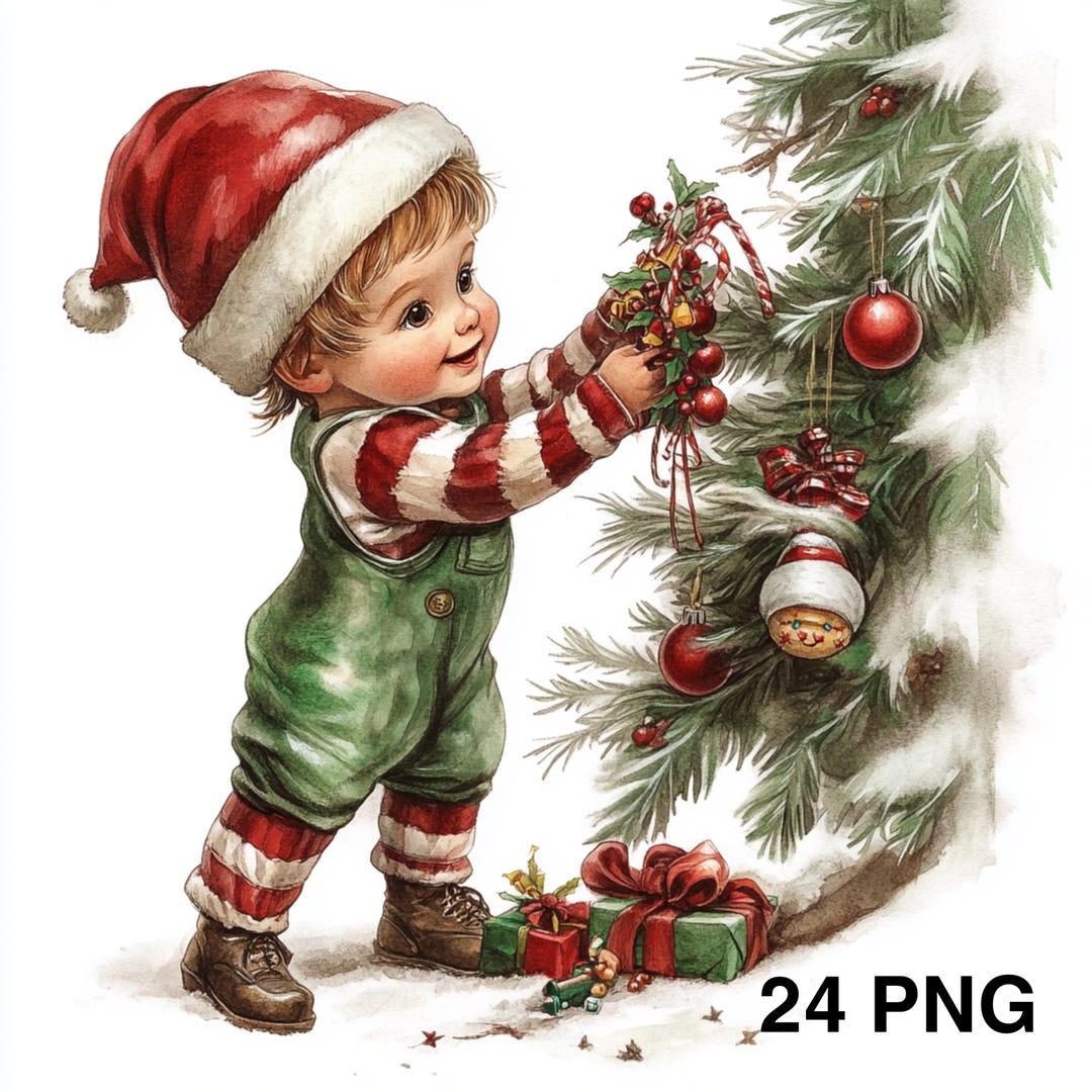 24 PNG Christmas Boy Cute Holiday Baby Christmas Card Winter Holiday ...