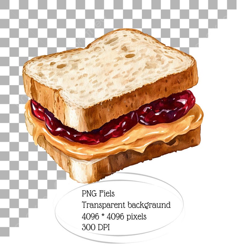 13 PNG French Toast Clipart Breakfast Food Watercolor Peanut Butter and ...