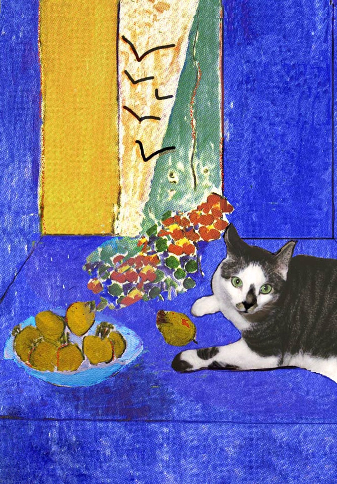 Henri Matisse Still Life Cat Art Print - Etsy