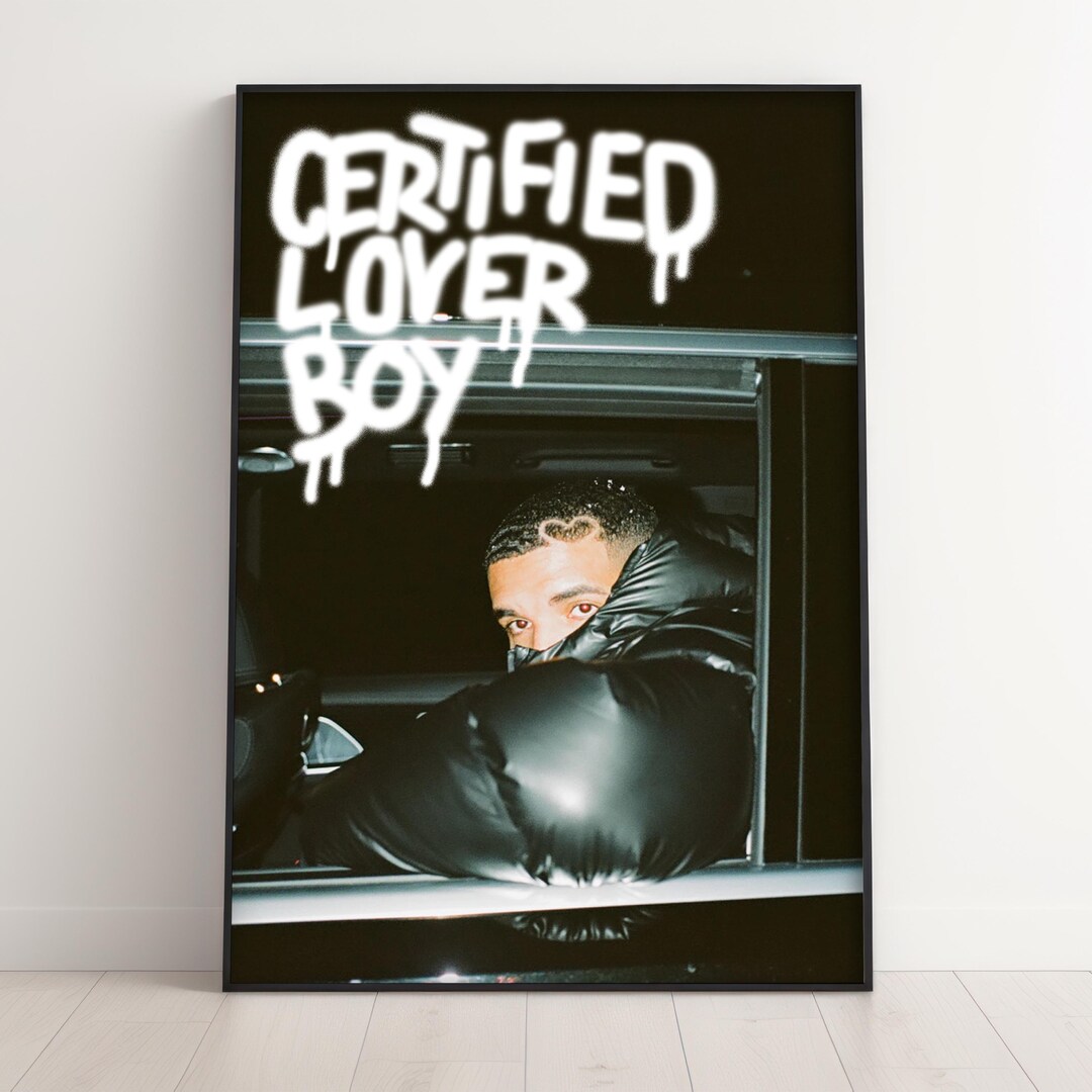 Drake Poster | Certified Lover Boy | Album Poster Prints | Wall Decor ...