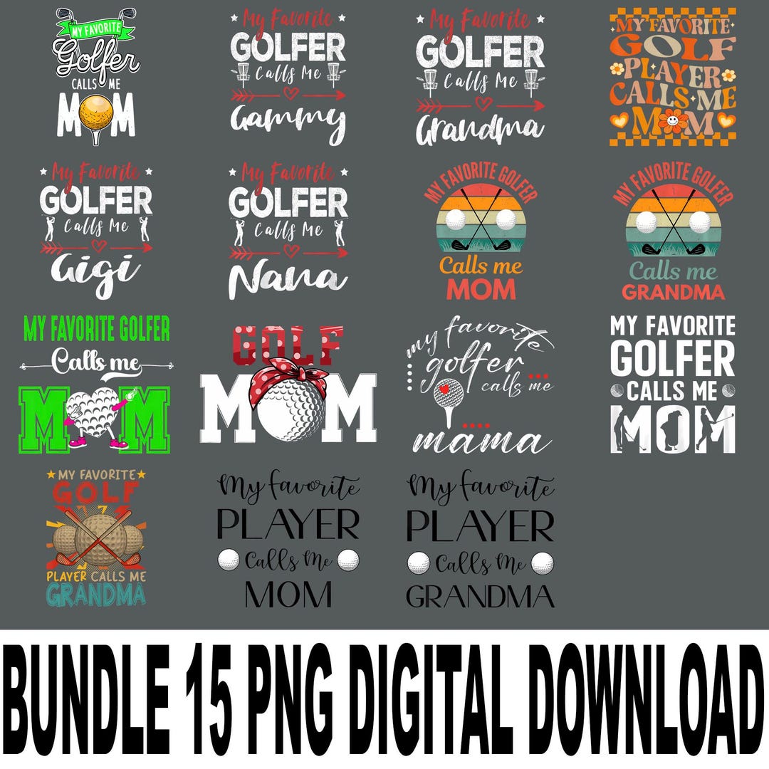 Golf Grandma Png, Golf Grandmother Png, Golf Nana Png, Gigi Yaya Golf ...