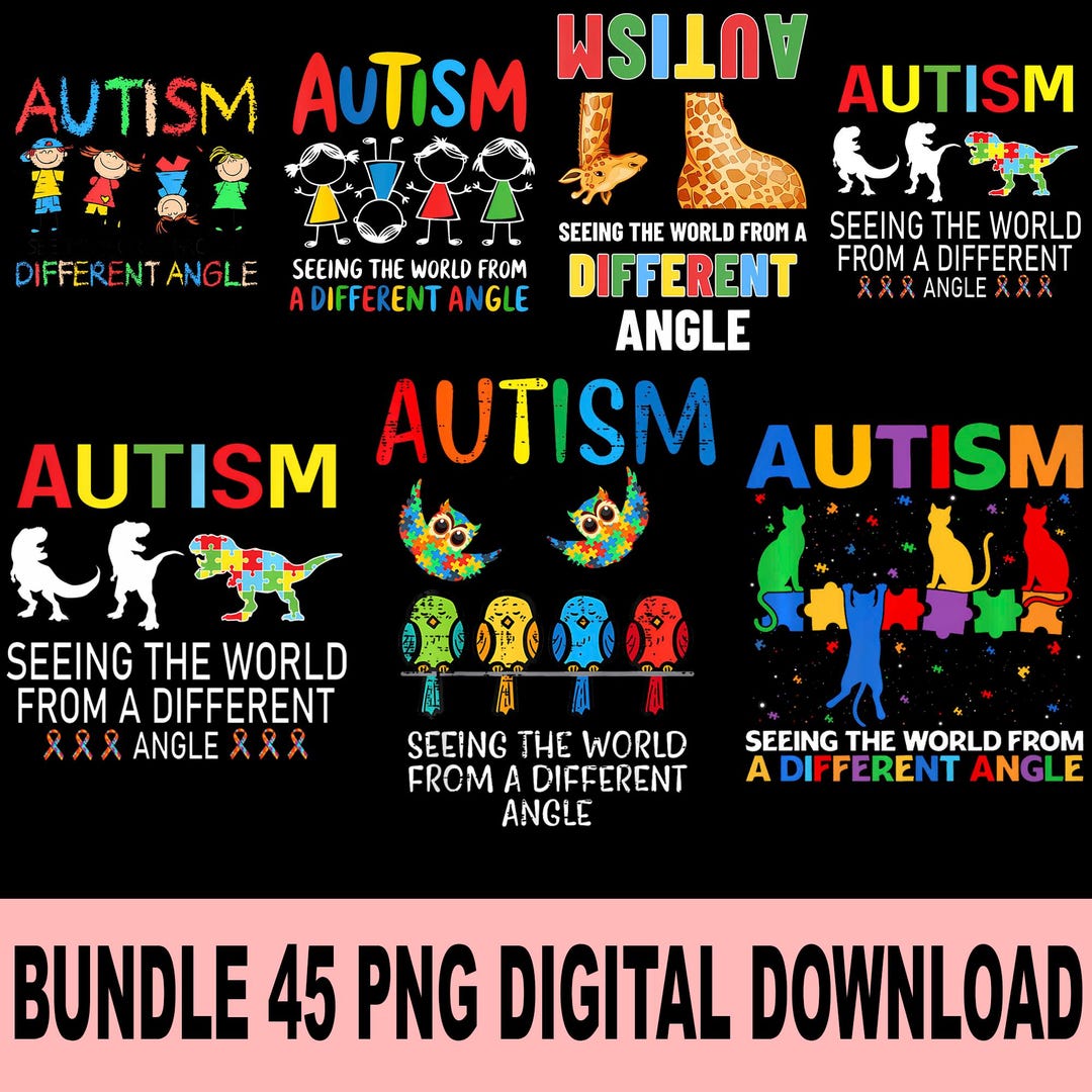 Autism - Seeing the World From a Different Angle Cute Birds Png ...