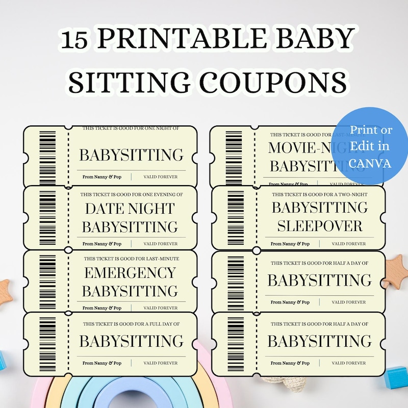 Vouchers for Grandparent - Etsy UK