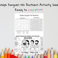 Elijah and Elisha Dot Marker Coloring Page | Bible Story Activity - Etsy