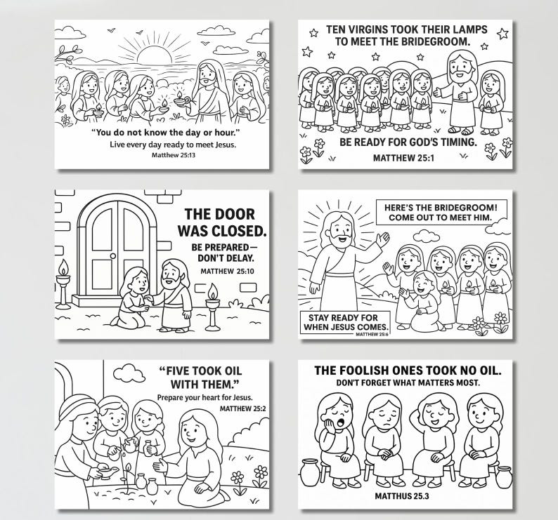 Parable of the Talents Coloring Pages Craft | Kids Bible Craft ...