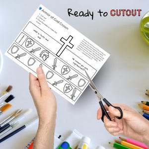 Armor of God Crown – Bible Craft for Kids – Sunday School Printable ...