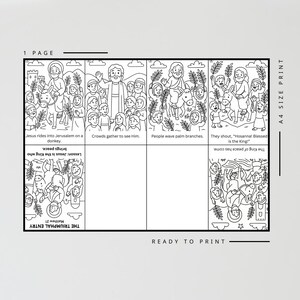 The Triumphal Entry Bible Craft | Kids Sunday School Activity | Bible ...