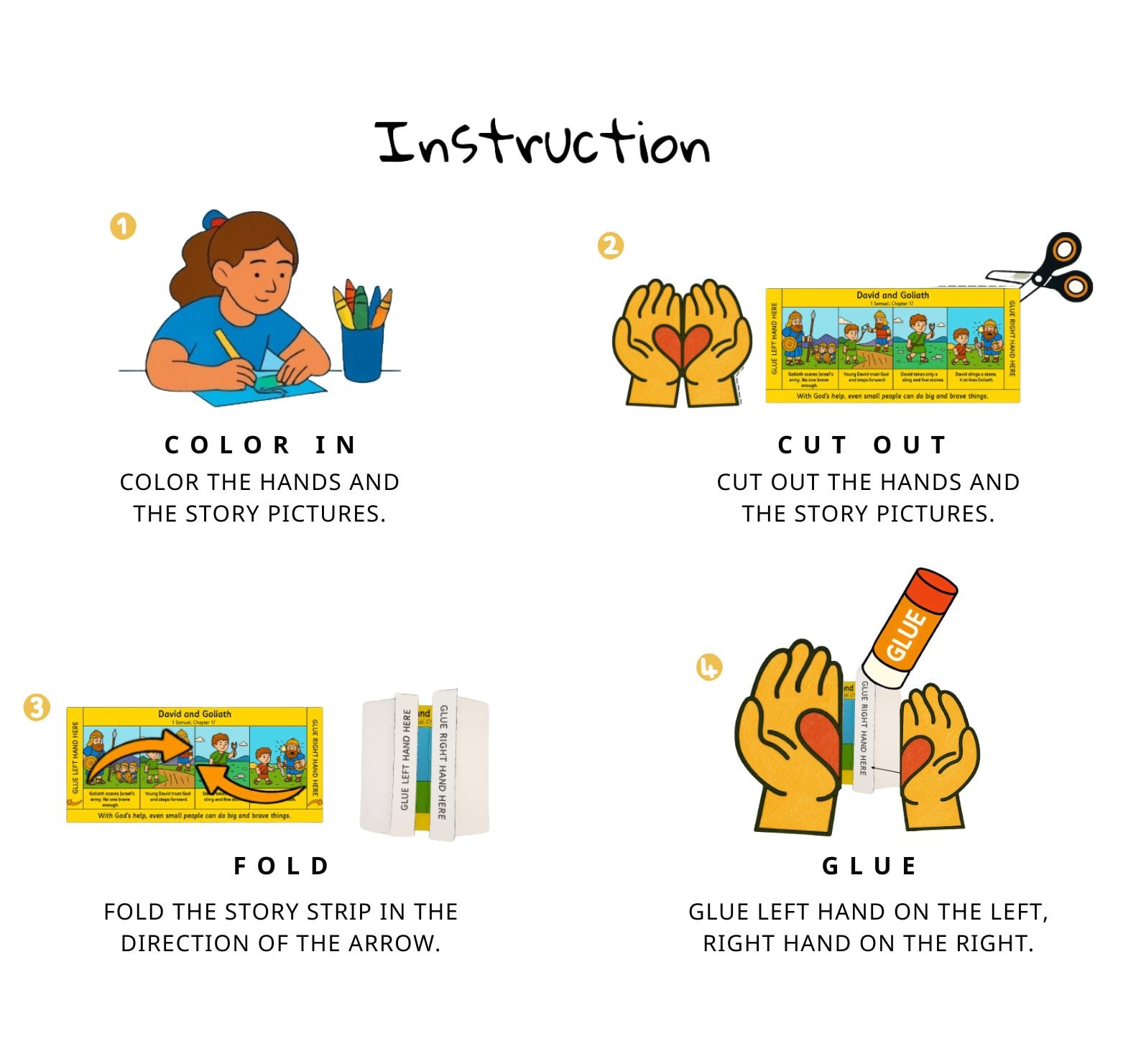 Gethsemane Prayer Hands Craft | Trust God’s Plan Lesson | Christian ...