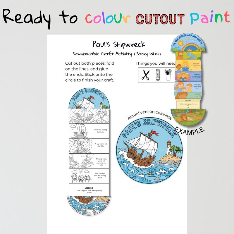 Paul Story Sunday School - Etsy