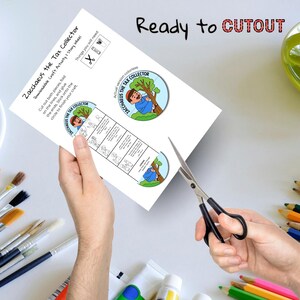 Zacchaeus the Tax Collector Bible Craft | Luke 19 Sunday School ...