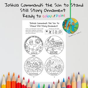 Joshua Commands the Sun to Stand Still (joshua 10) | 3D Bible Story ...