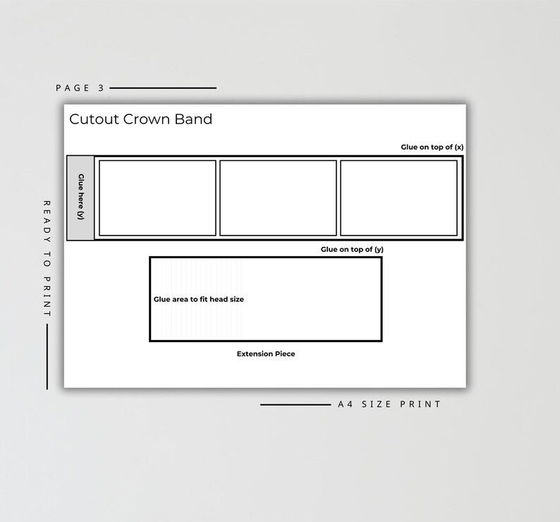 God Calls Abram Bible Crown Printable | Trust God | Christian Printable ...
