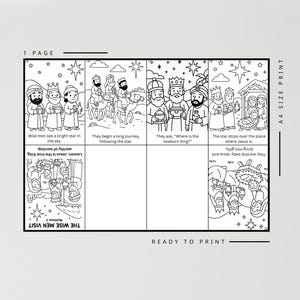 The Wise Men Visit Bible Craft | Kids Sunday School Activity | Bible ...