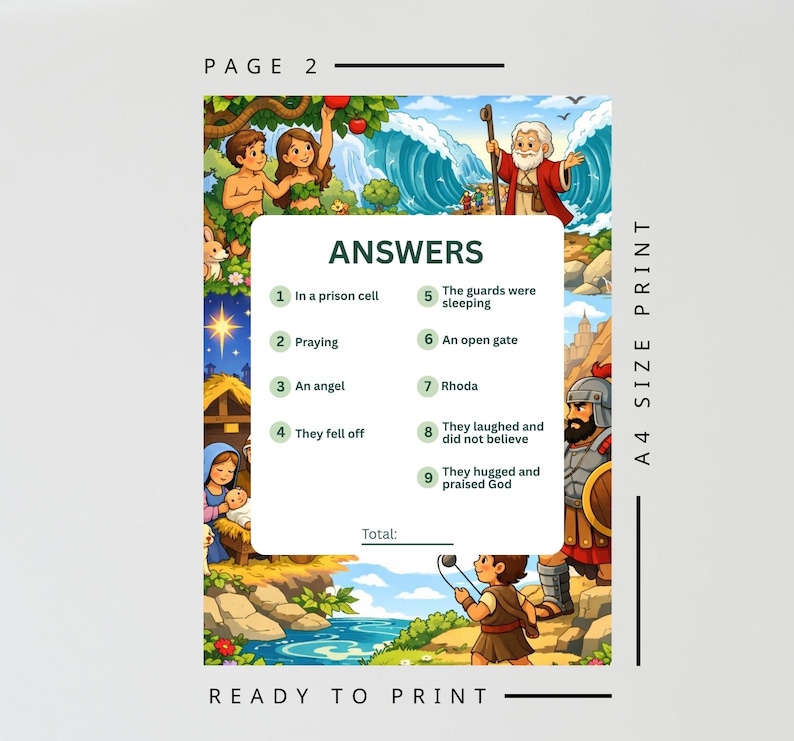 Peter Escapes From Prison Kids Bible Card Game | Acts 12 Activity for ...