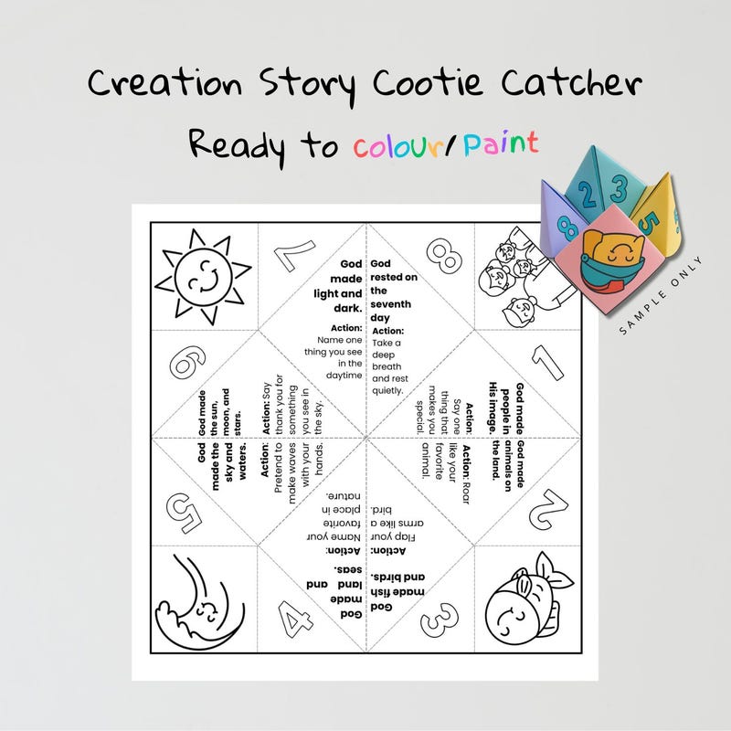 Cootie Catcher - Etsy