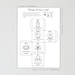 Prayer Actions Cube Craft Printable for Kids, Bible Activity ...