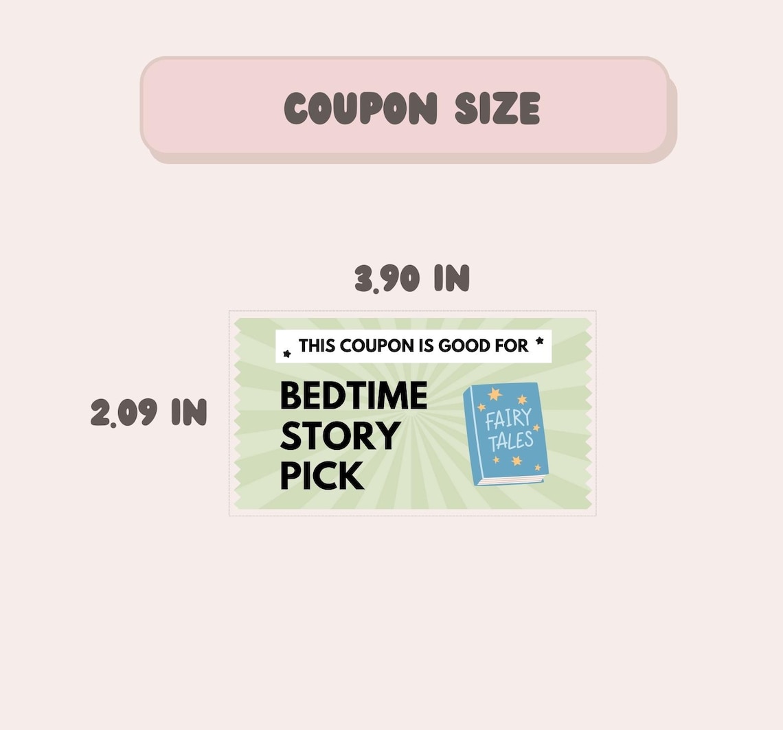 Editable Kids Coupon Book – Printable Reward Coupons for Kids, Birthday ...