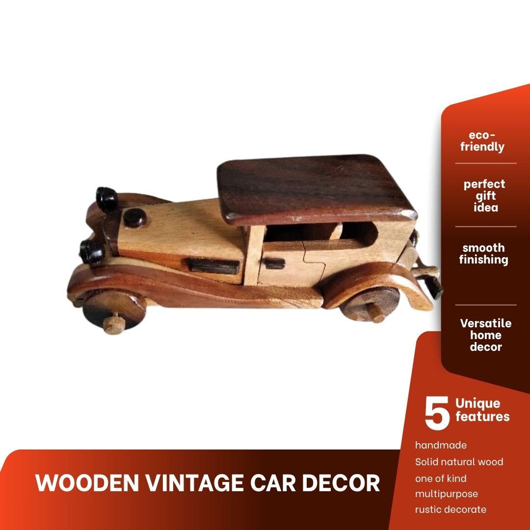 Handmade Mahogany Wooden Car Decor – 1930s Limousine Style - Etsy