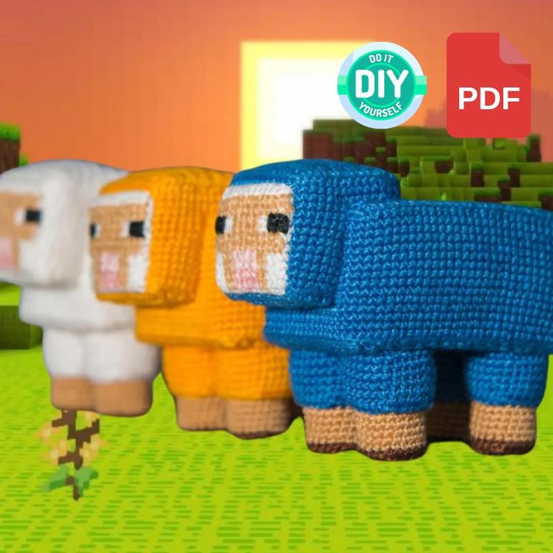 Crochet Sheep - Etsy