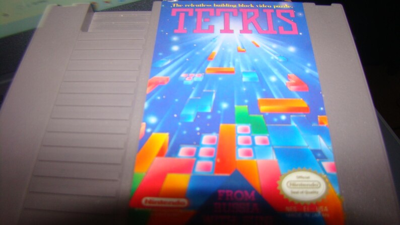 Nintendo Nes Tetris Original - Etsy