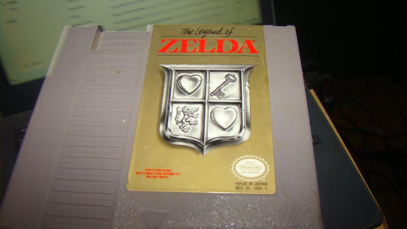 Nintendo Nes the Legend of Zelda Original - Etsy